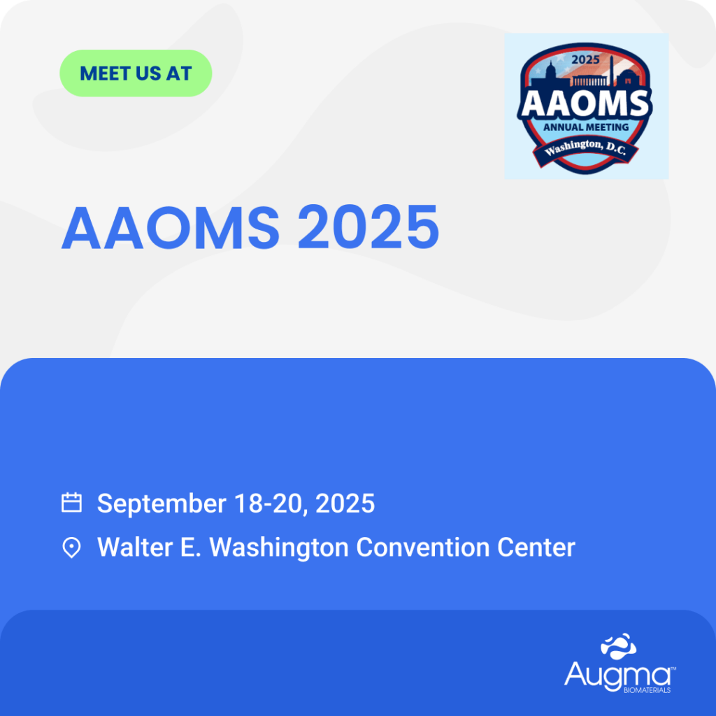 AAOMS 2025 - Augma Biomaterials