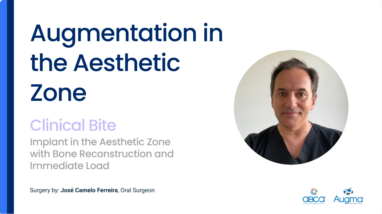 Augmentation in the Aesthetic Zone - Augma Biomaterials